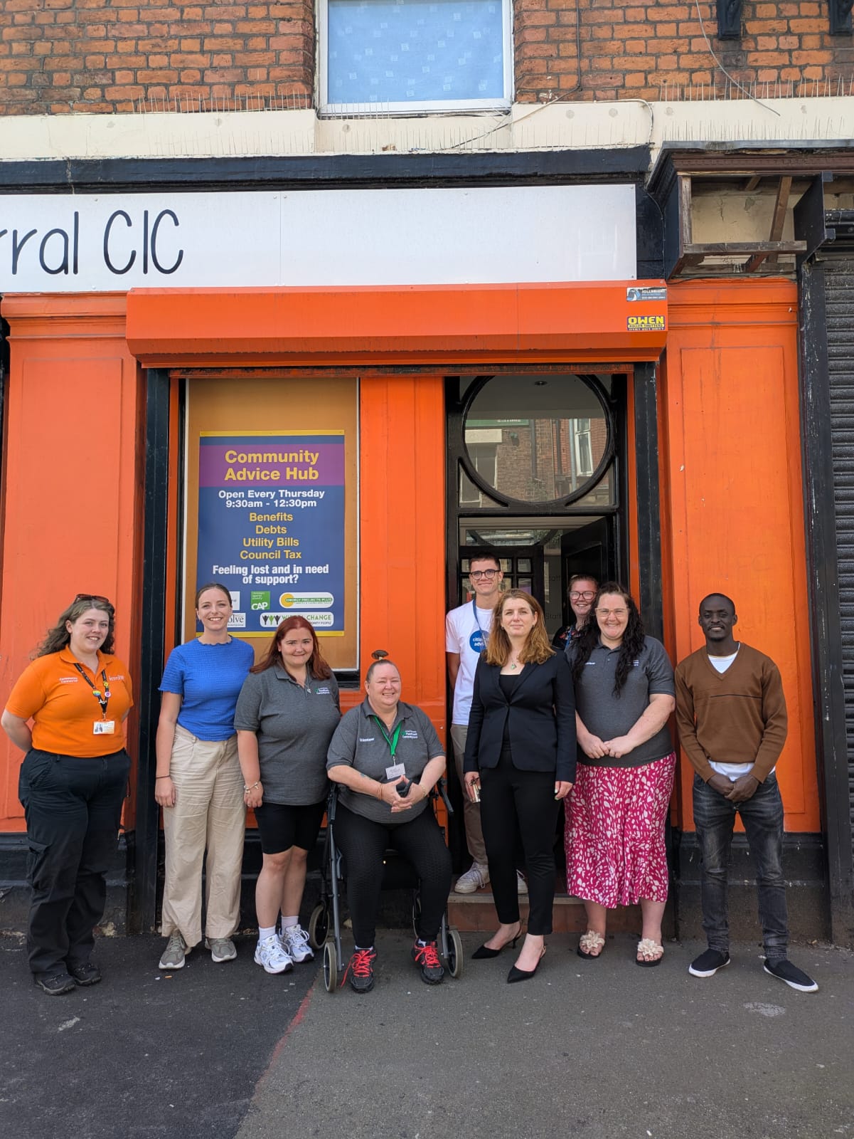 A new Community Advice Hub in Birkenhead opened on Thursday 3rd July ...